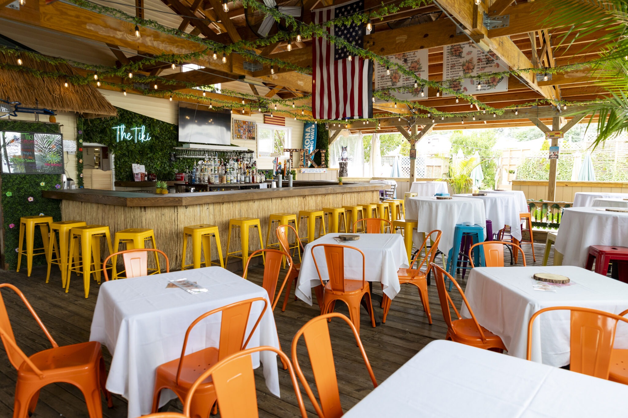 The Tiki Bar and Restaurant, Marine Store | Sunset Harbour Marina